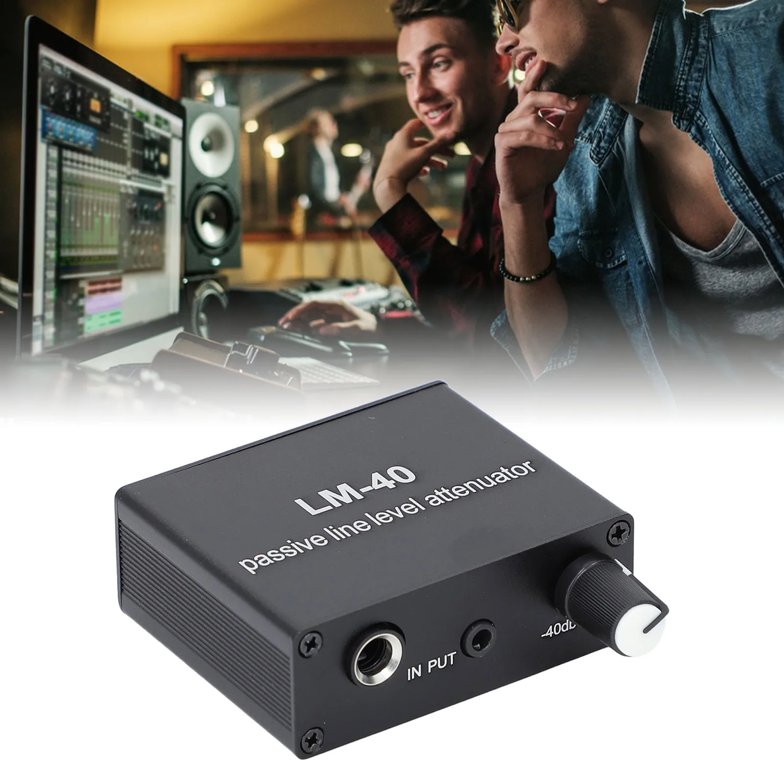 Sound Passive Attenuator ‑40db‑15db Adjustable Sound Volume Control ...