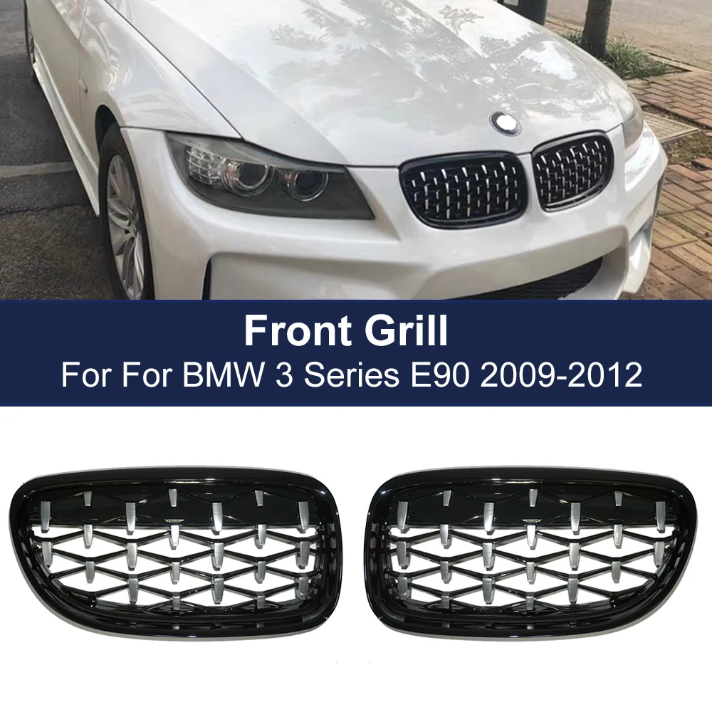Diamond Meteor Racing Grill For BMW E90 E91 3 Series 2009-2012 Car ...