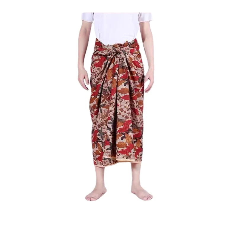 Southeast Traditional Clothing Sarong Men Women Myanmar Longyi Tamane ...