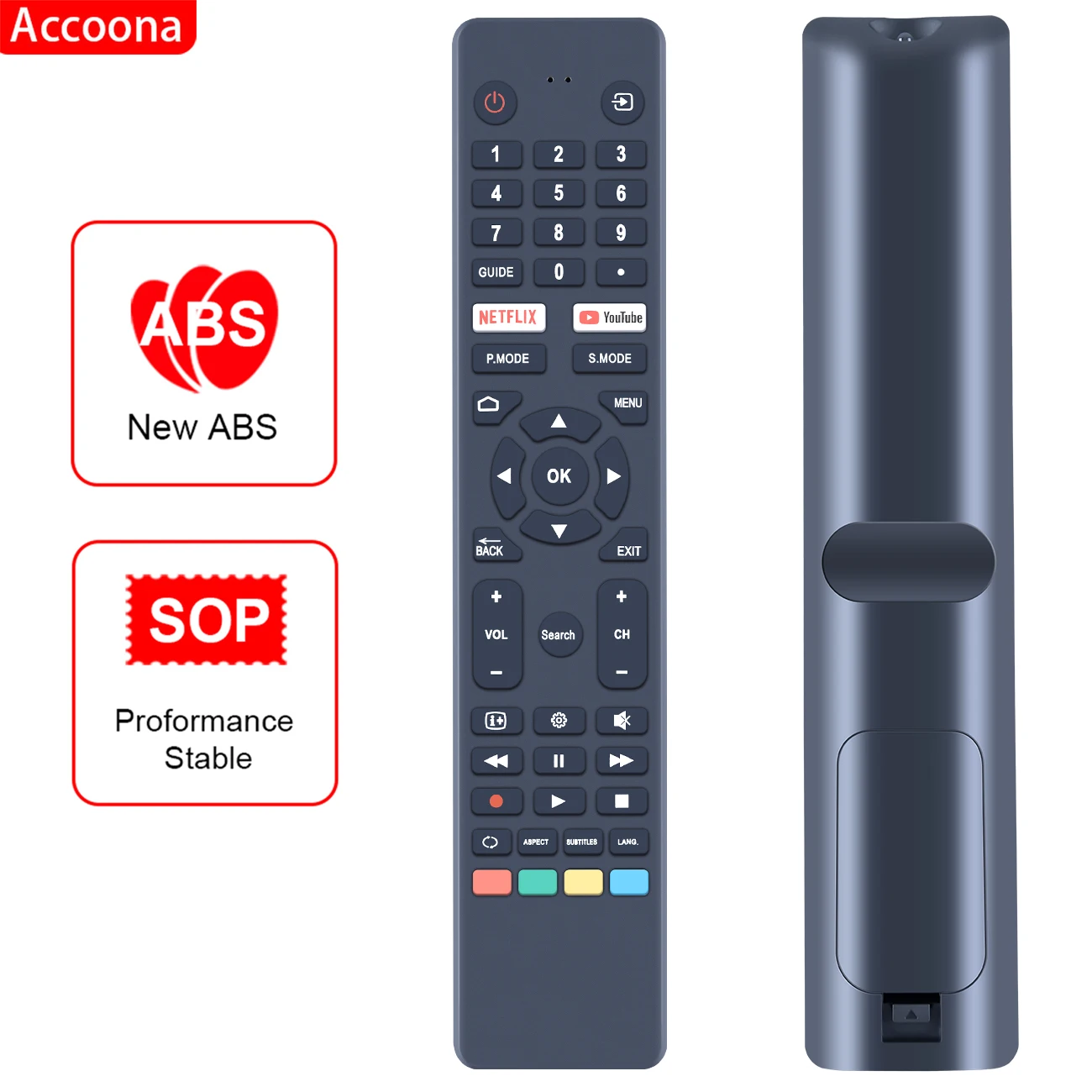 Remote-Control-For-VEON-Smart-4K-UHD-LED-HDTV-Android-TV-RC-NZ-without ...