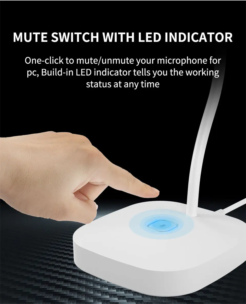 Yanmai G22 Desktop Gooseneck Microphone - OTC.LK