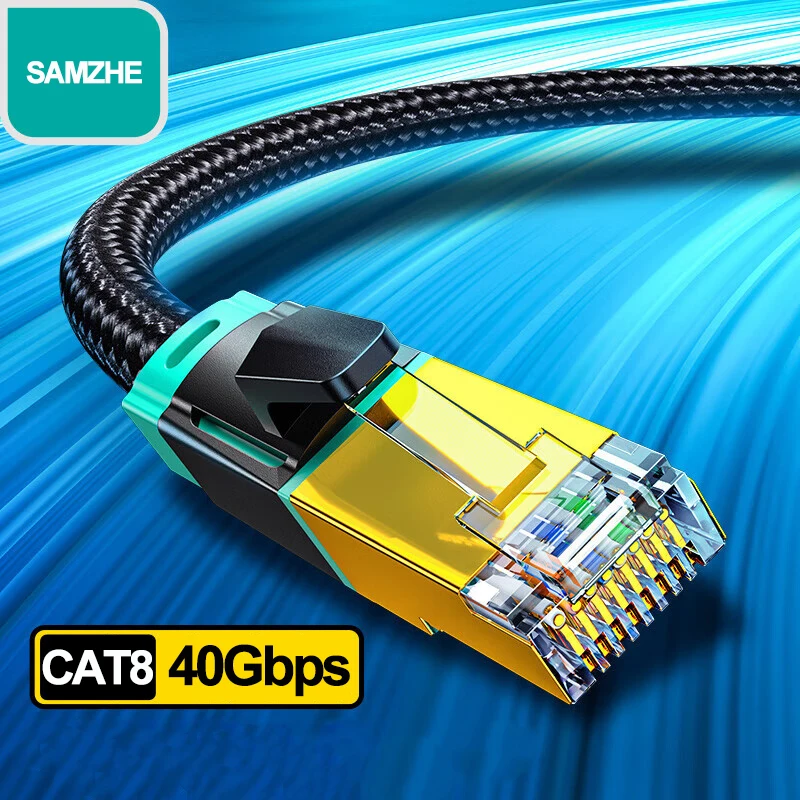SAMZHE-Cat8-SSTP-Ethernet-Cable-Patch-Cat-8-UTP-Lan-Cable-High-Speed ...
