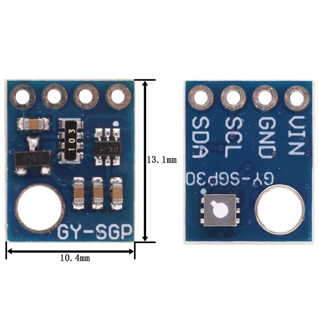 SGP41 SGP30 SGP40 Measurement Air Gas Sensor I2C Multi-pixel TVOC/eCO2 ...