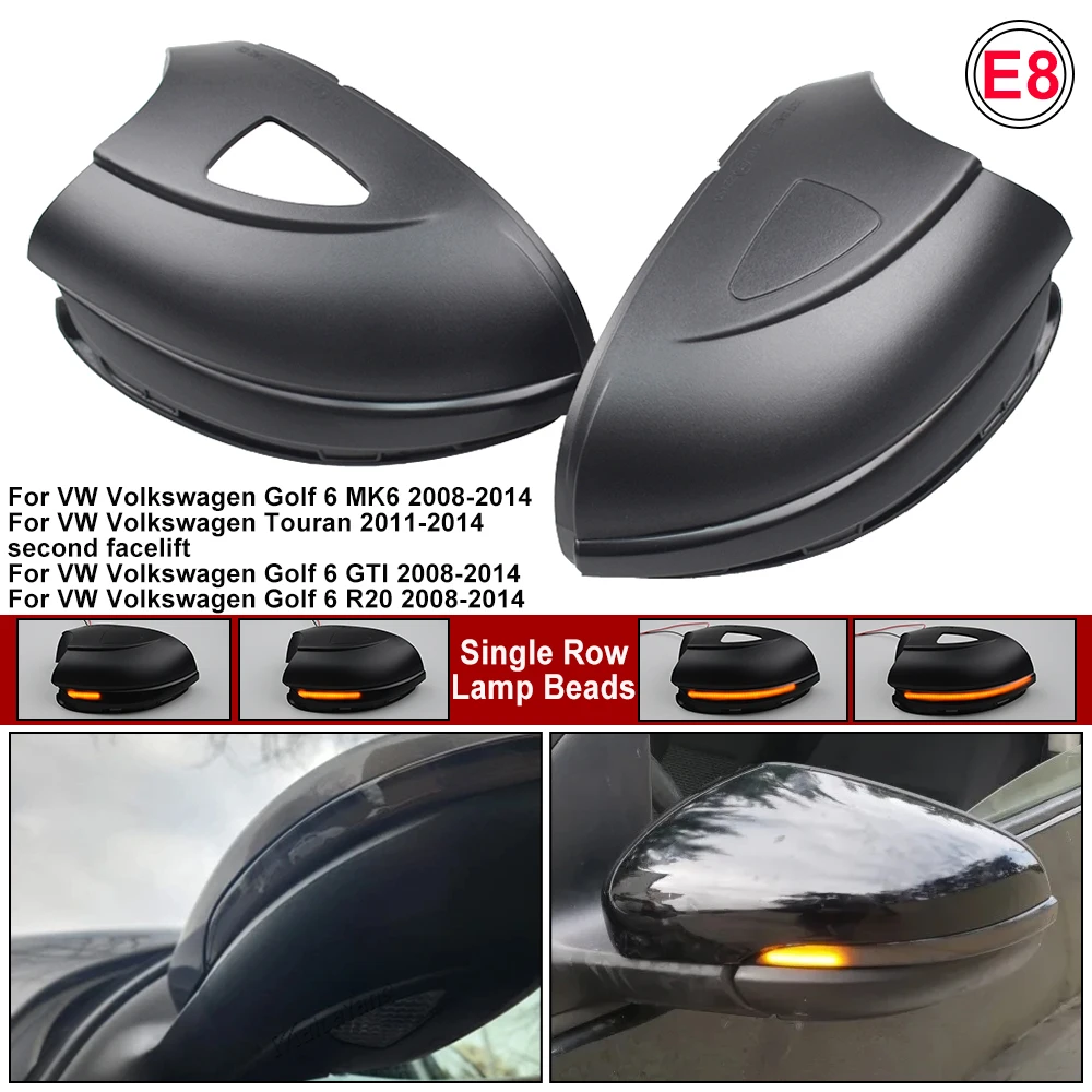 Side-Wing-Rearview-Mirror-Indicator-Lamp-With-Bottom-Shell-For-VW-GOLF ...