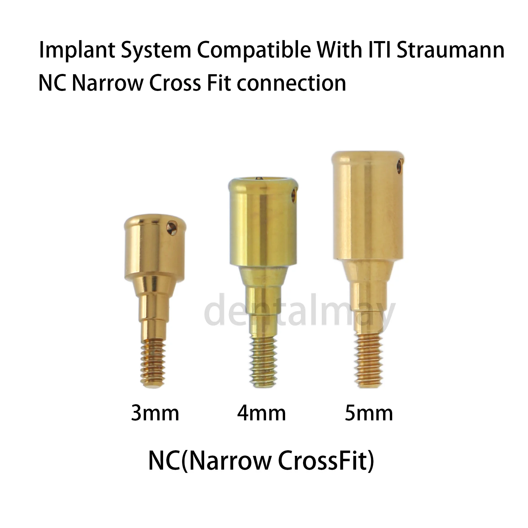 1PC-Dental-Implant-NC-Attachment-Abutment-for-STRAUMANN-Bone-Level-ITI ...