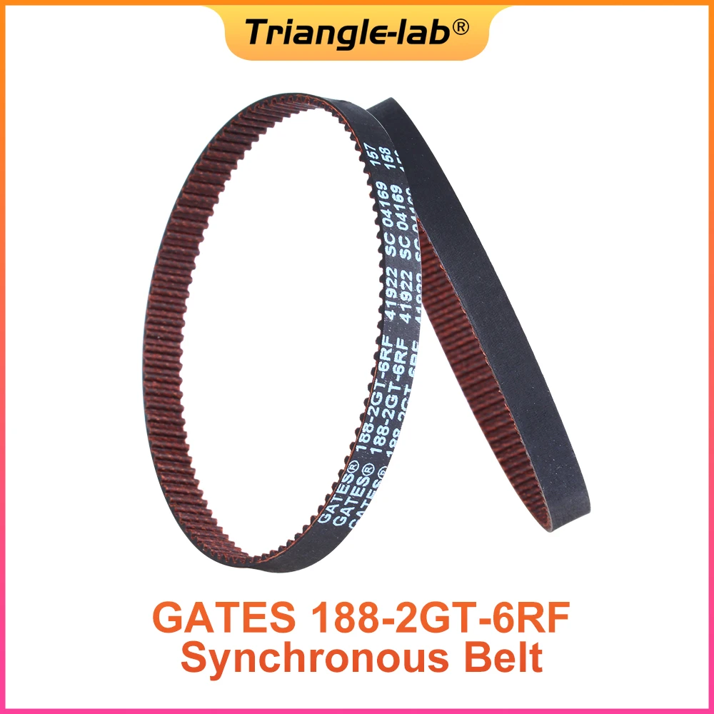 Trianglelab-GATES-188-2GT-6RF-Synchronous-Belt-Closed-Loop-Compatible ...