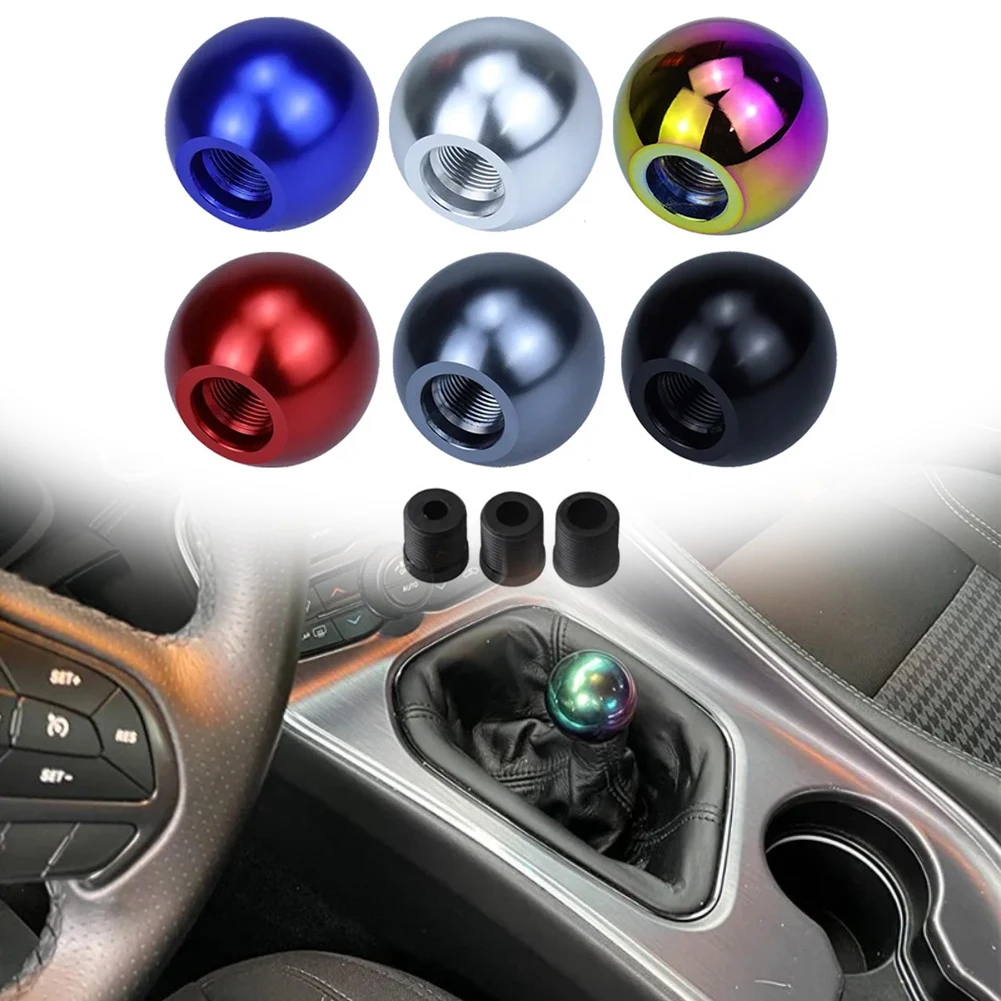 Aluminum Alloy Gear Shift Head Car Ball Shape Gear Shift Knob ...