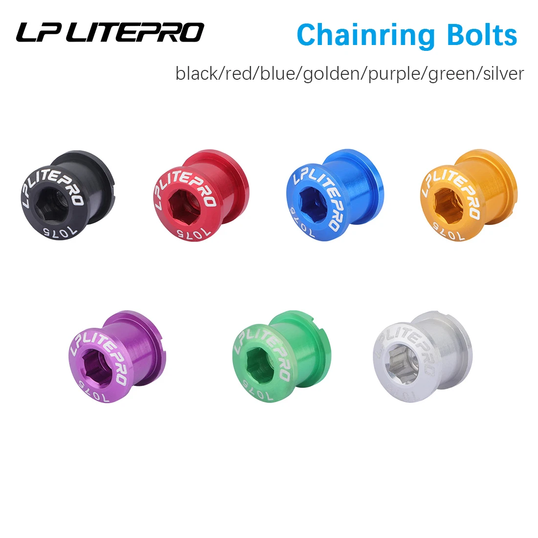 Lp-Litepro-Bike-Chainring-Bolts-Fit-Single-double-Chainring-for-Folding ...