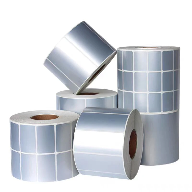 Matte-Silver-self-adhesive-label-PET-sticker-Barcode-printing-paper ...