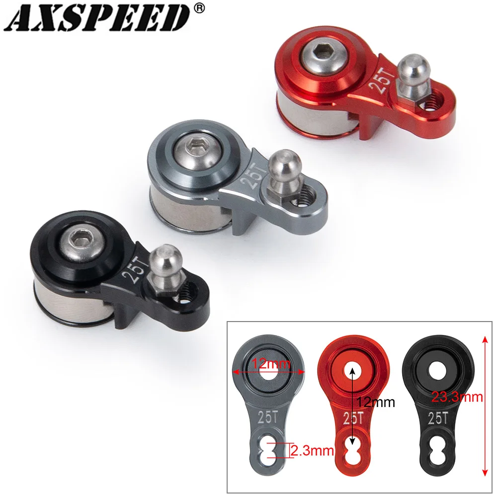 AXSPEED Aluminium Alloy Servo Saver Arm 25T Adjustable for TRX6 TRX4 ...