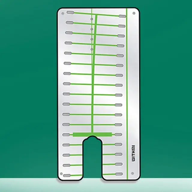 Premium Golf Putting Alignment Mirror Exercise Training Aid Teaching ...