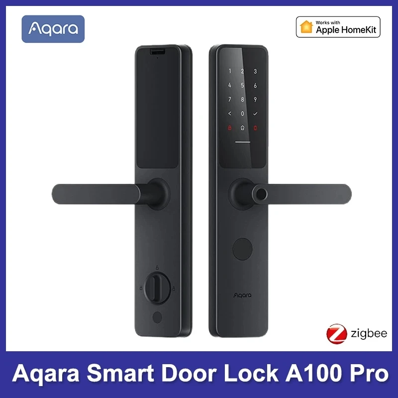 Aqara-Smart-Door-Lock-A100-Pro-Zigbee-Bluetooth-5-0-Apple-Homekey ...