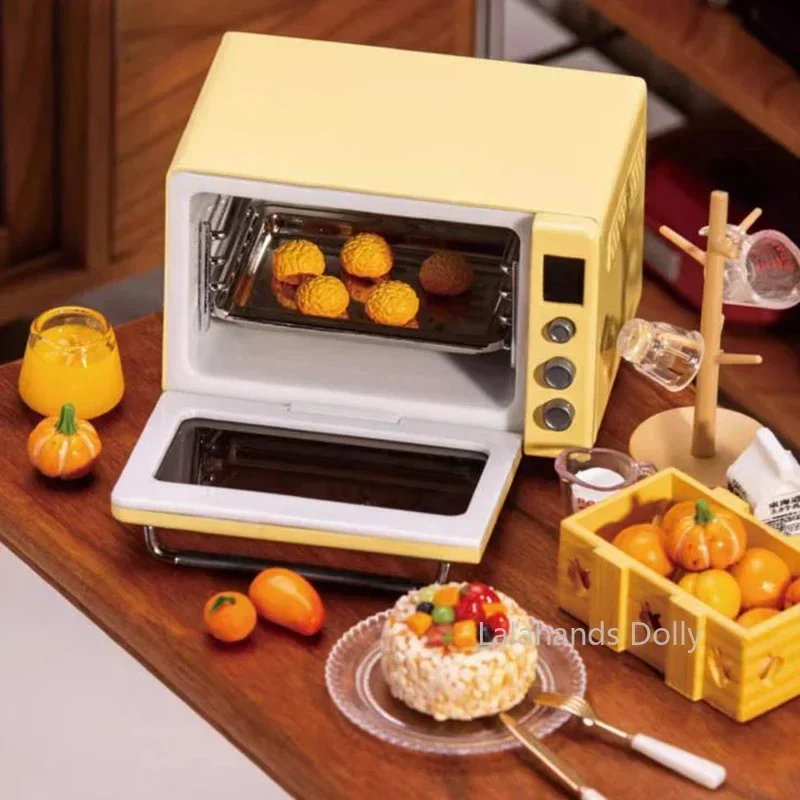 1/6 Dollhouse Miniature Kitchen Items Mini Simulation Can Illuminate ...
