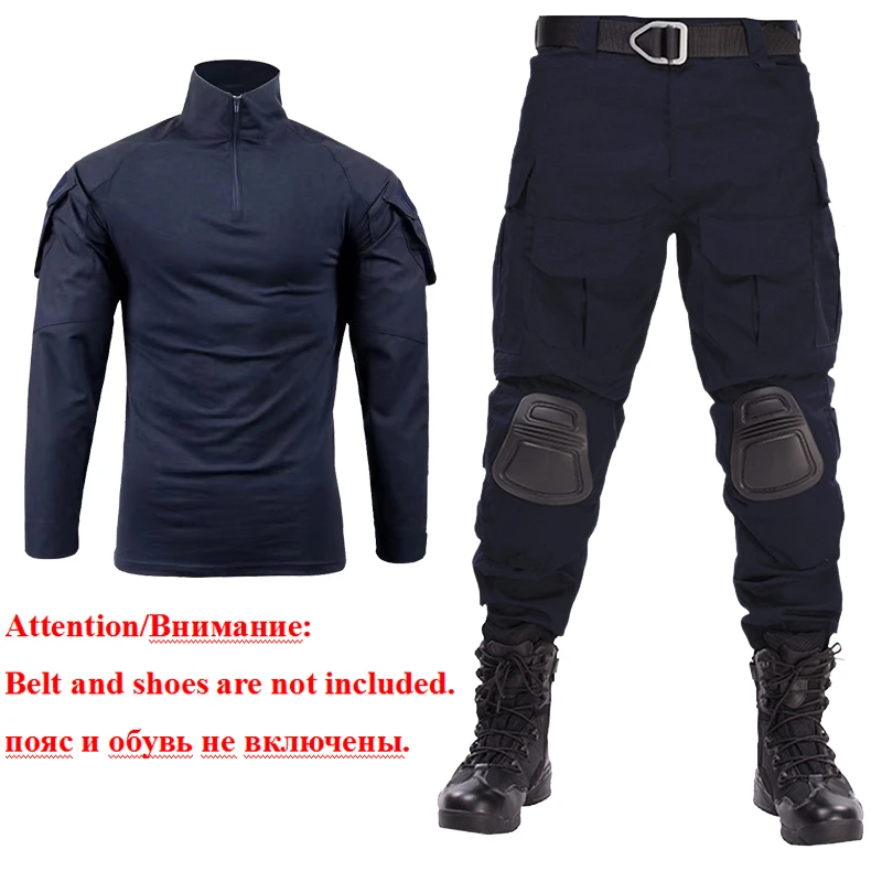 Outdoor Airsoft Paintball Clothing Military Shooting Uniform Tactical ...