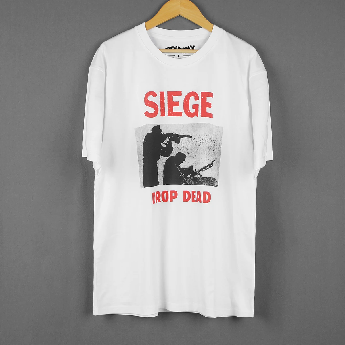 Siege-T-Shirt-Drop-Dead-Hardcore-Punk-Thrash-Heresy-Spazz-Electro ...