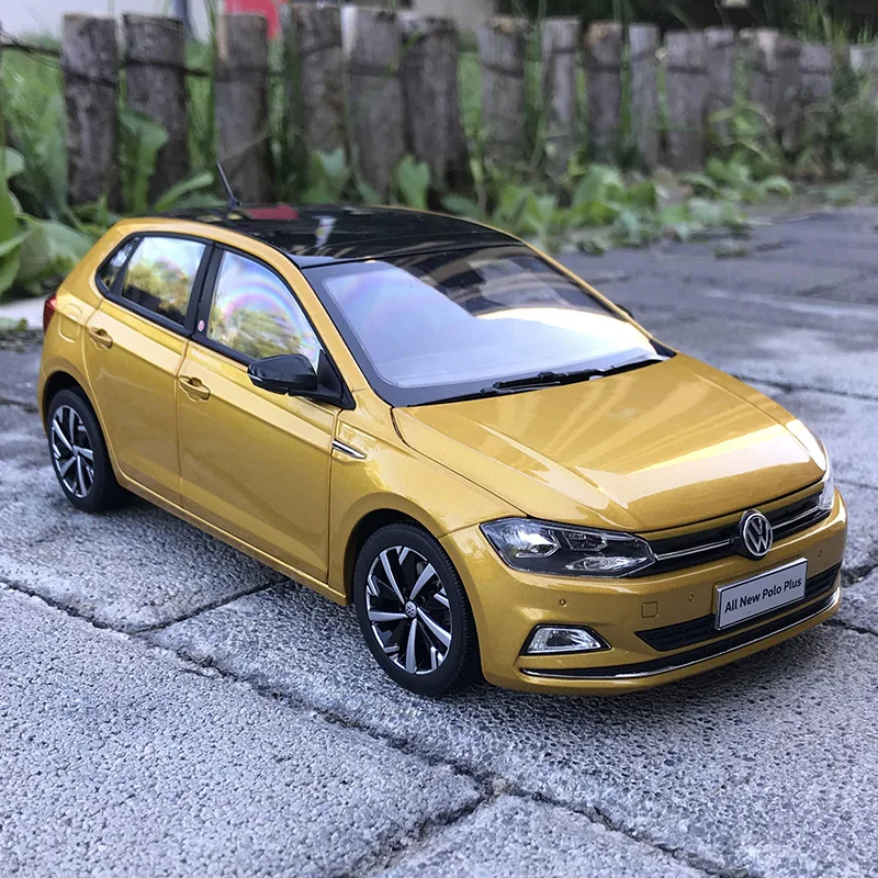 1:18 New VW POLO Plus Alloy Car Model Diecasts Metal Toy Vehicles Car ...