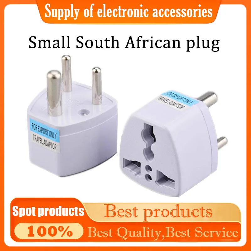 250V-1PCS-Universal-UK-US-EU-AU-to-Small-South-African-3pin-Travel-Plug ...