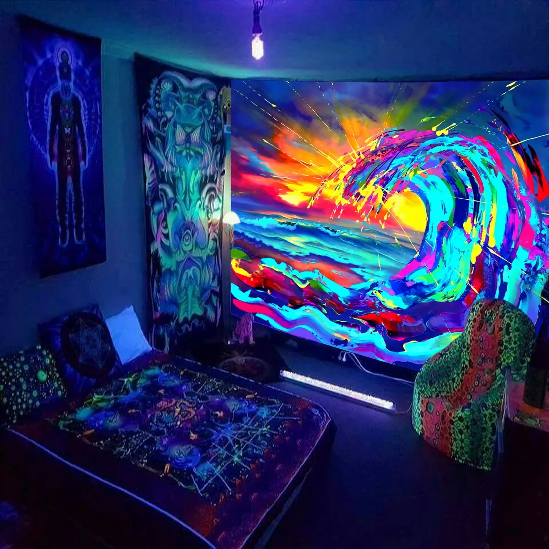 Psychedelic Room Lighting