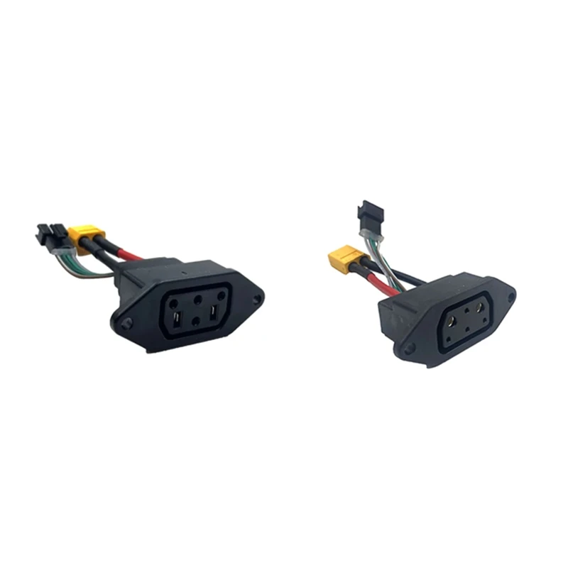 AM-For Super Soco Lithium Battery Connector Charger Socket Line ...