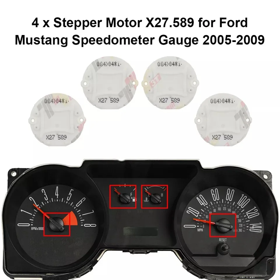 4PCS-Dashboard-Speedometer-Switec-X27-589-Stepper-motor-For-Ford ...