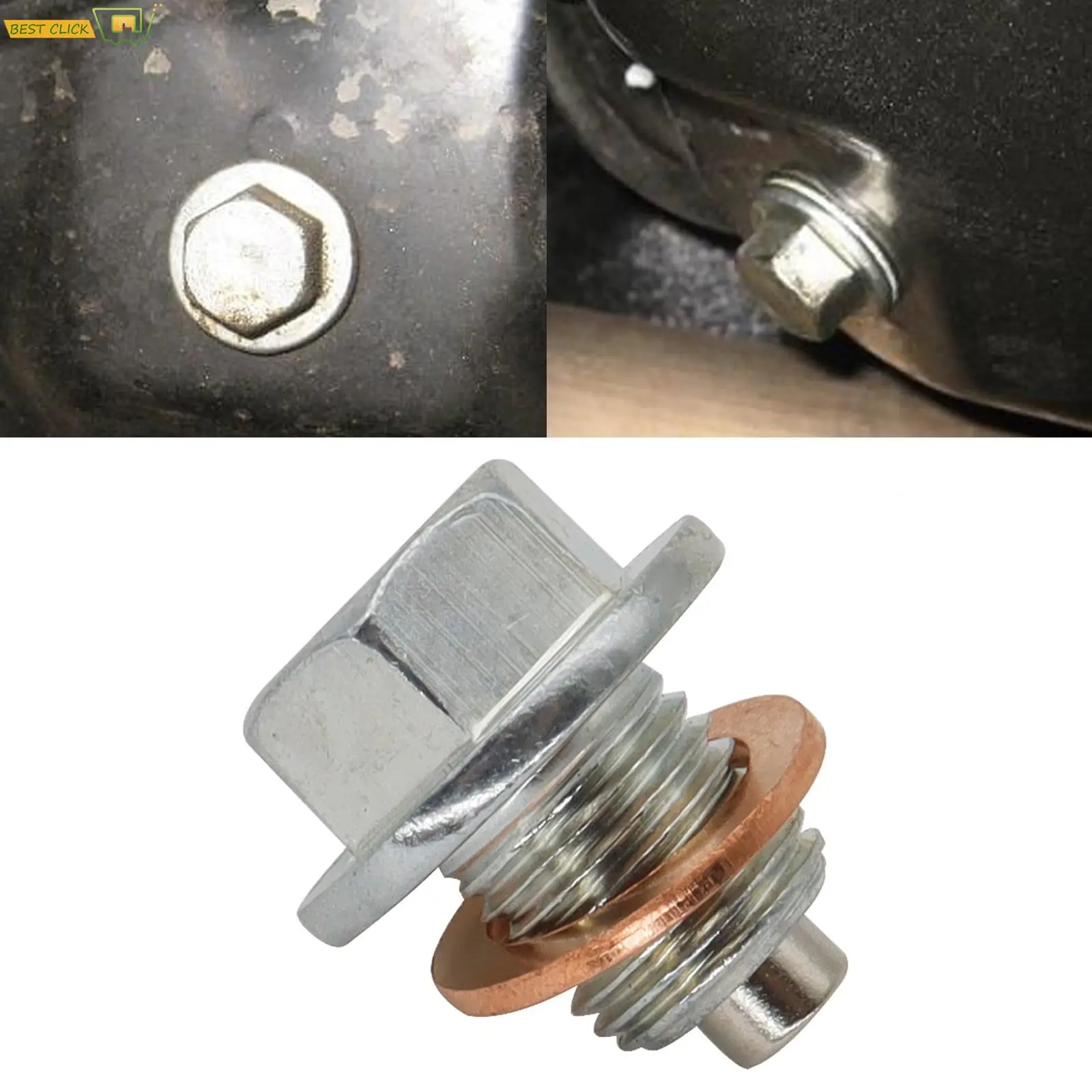 Magnetic-Oil-Drain-Plug-Sump-Drain-Nut-M12-1-25MM-Oil-Drain-Bolt-Screw ...