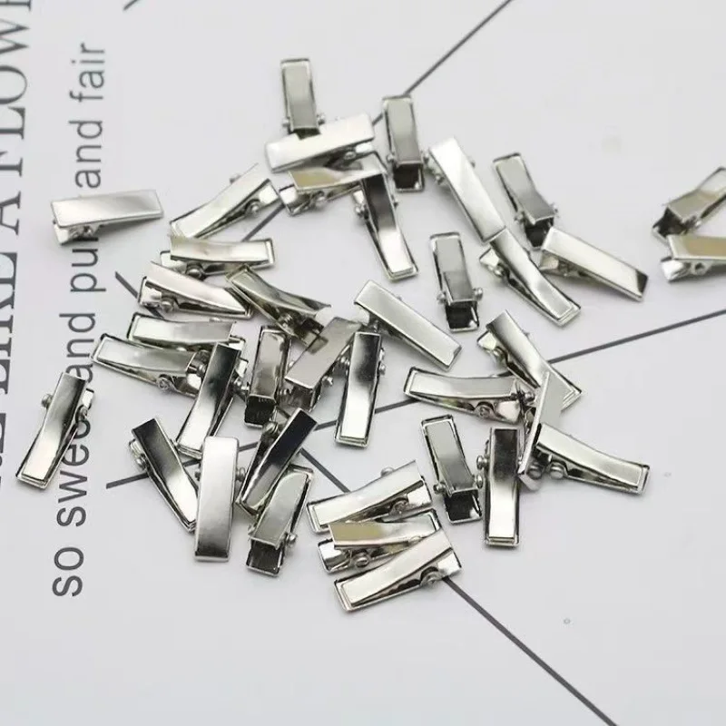 20-50-100pcs-Mini-Size-2cm-Small-Hair-Clip-Metal-Color-DIY-Jewelry ...