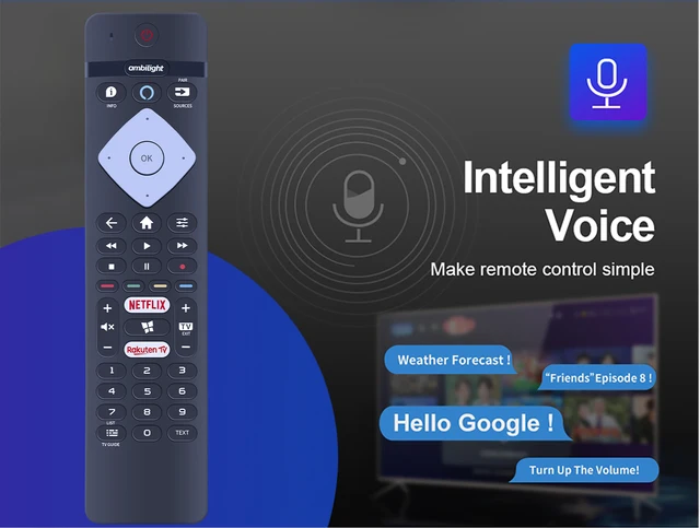 Tv Remote Control Philips Ambilight Philips Tv Remote, 57% OFF