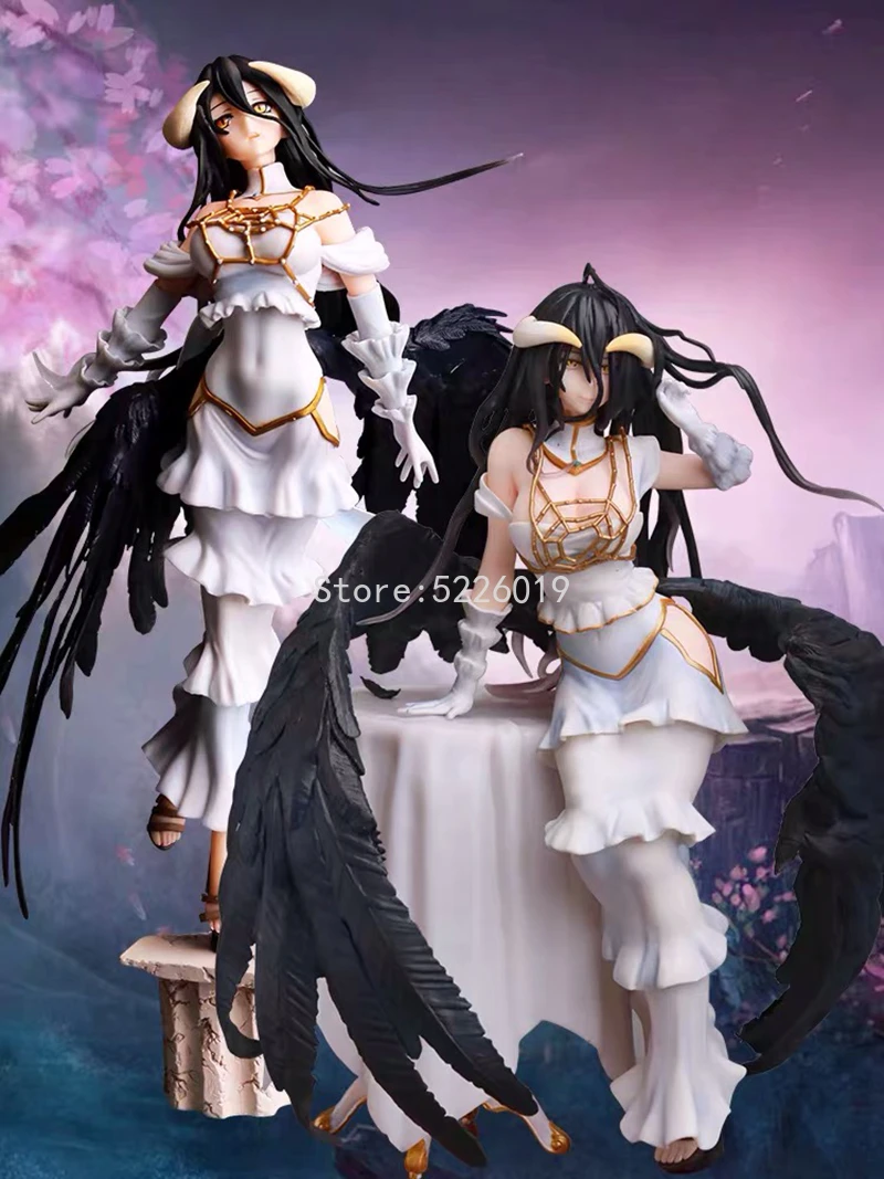 NEW 21/30cm Overlord Albedo Ainz Ooal Gown Action Figure Model Doll ...
