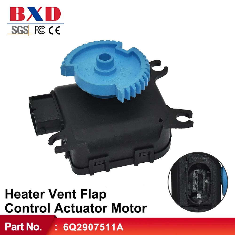 Heater-Vent-Flap-Control-Actuator-Motor-6Q2907511A-For-VW-AUDI-SEAT ...