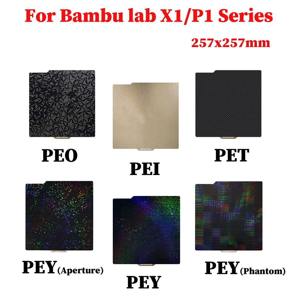 For-Bambu-Lab-P1S-Build-Plate-A1-X1C-Pei-Texture-257x257-H1H-PEY-Peo ...