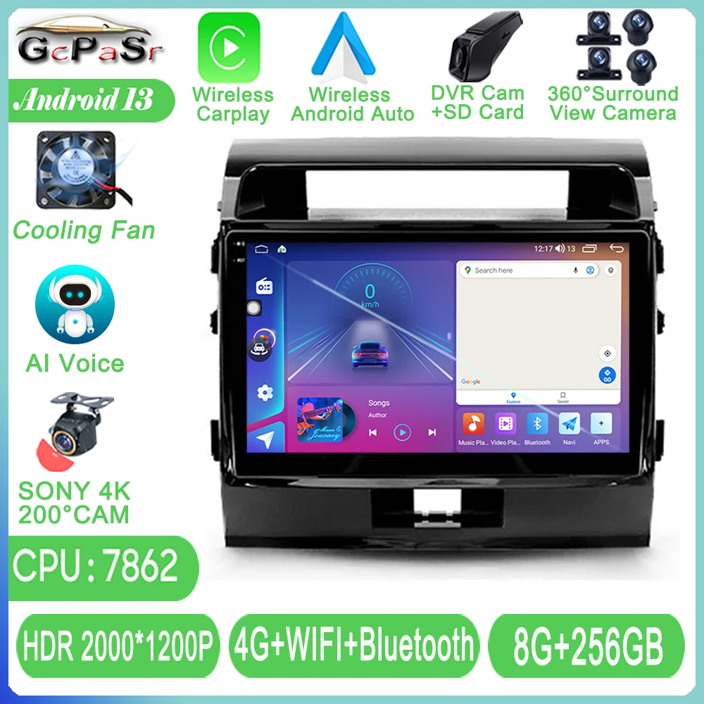 Android-For-Toyota-Land-Cruiser-200-2007-2015-Navigation-Car-Multimedia-Player-GPS-Wireless ...