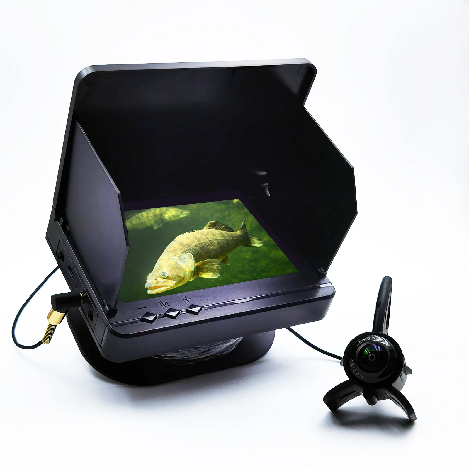 Fish-Finder-4-3-Inch-Color-Monitor-Underwater-Visible-Camera-Infrared ...