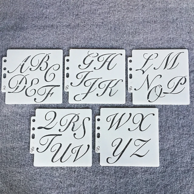 Graffiti Cursive Alphabet