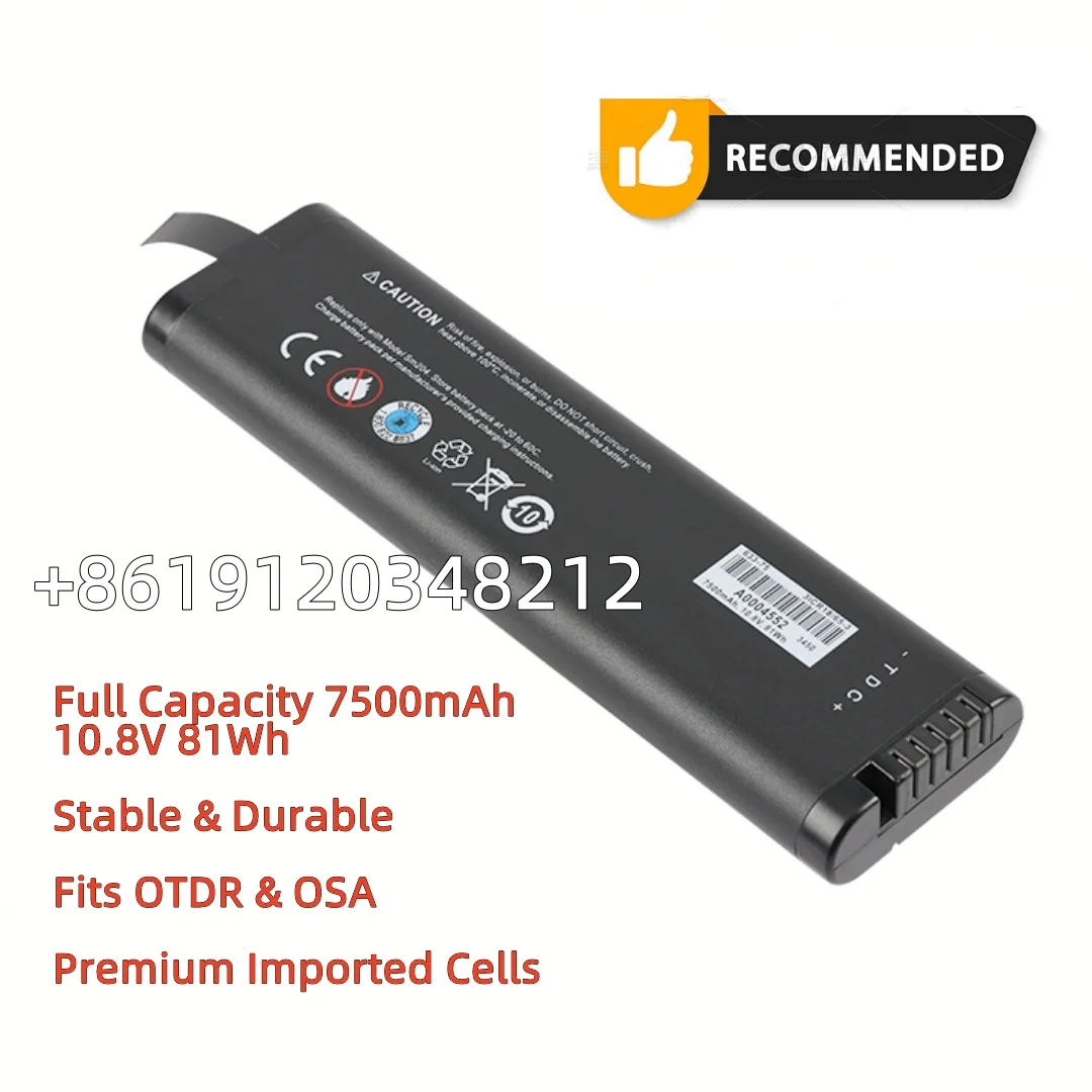 Battery for SM204 633-75 Anritsu MP1026A MS2721 MS2721A MS272xB MT821xE ...