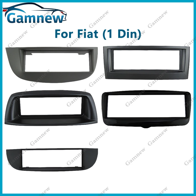 1DIN Car Fascia Radio Panel For Fiat Siena Punto Palio 500 Weekend ...