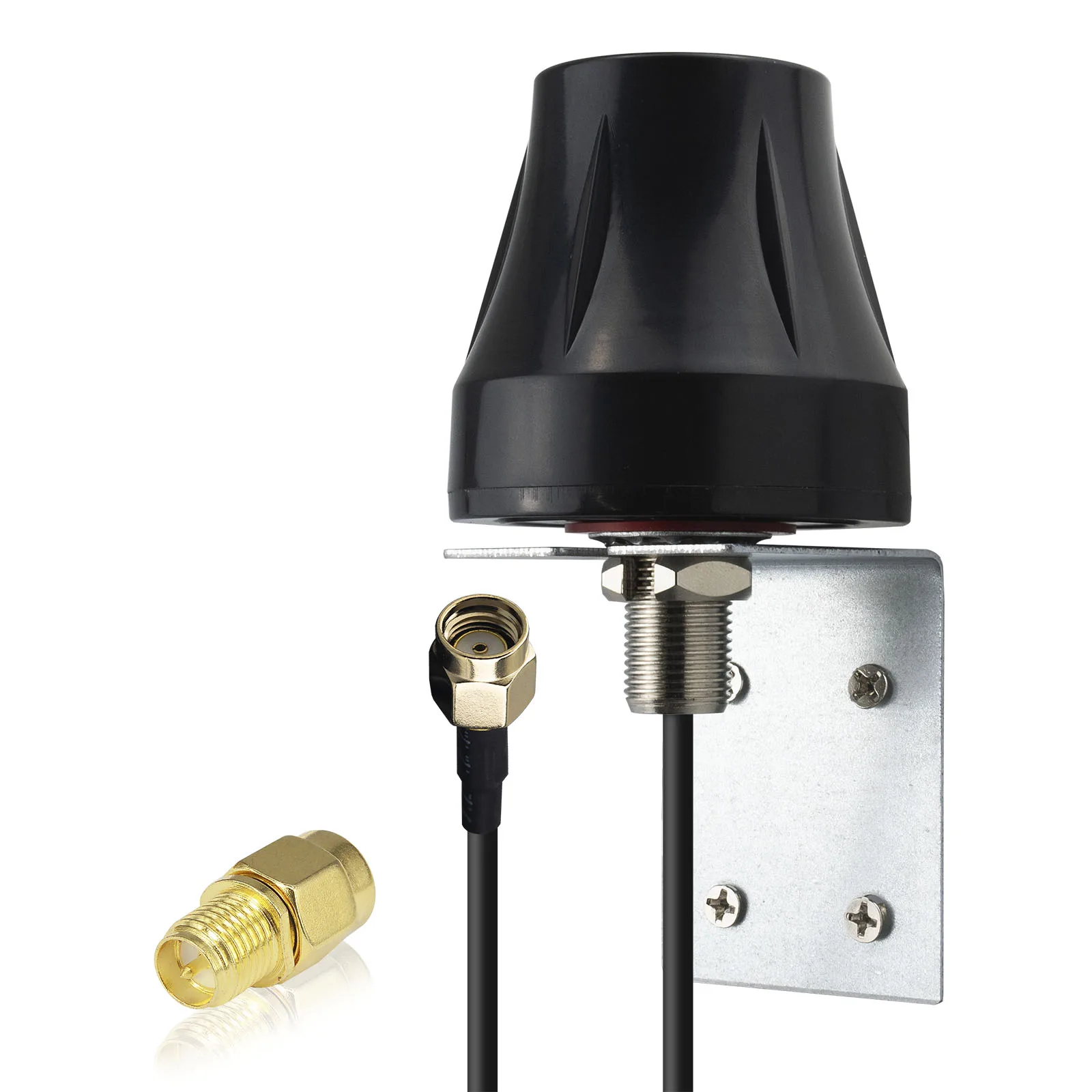 Outdoor Wifi Aerial Dualband 2.4ghz 5.8ghz Wall Mount Mimo Rp-sma Male ...