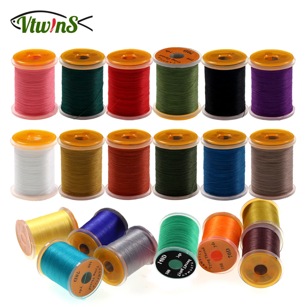 Vwtins1PCS-70D-140D-Fly-Tying-Thread-Standard-Bobbin-Making-Fishing ...