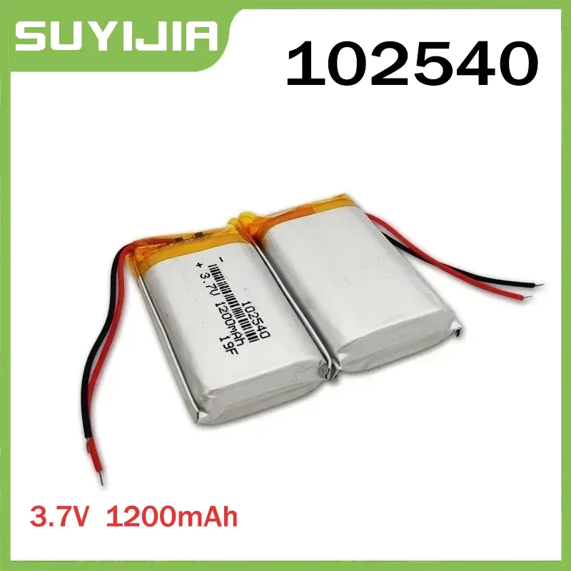 New 102540 Original Lipo 3.7V 1200mAh Lithium Battery Polymer Batteries ...