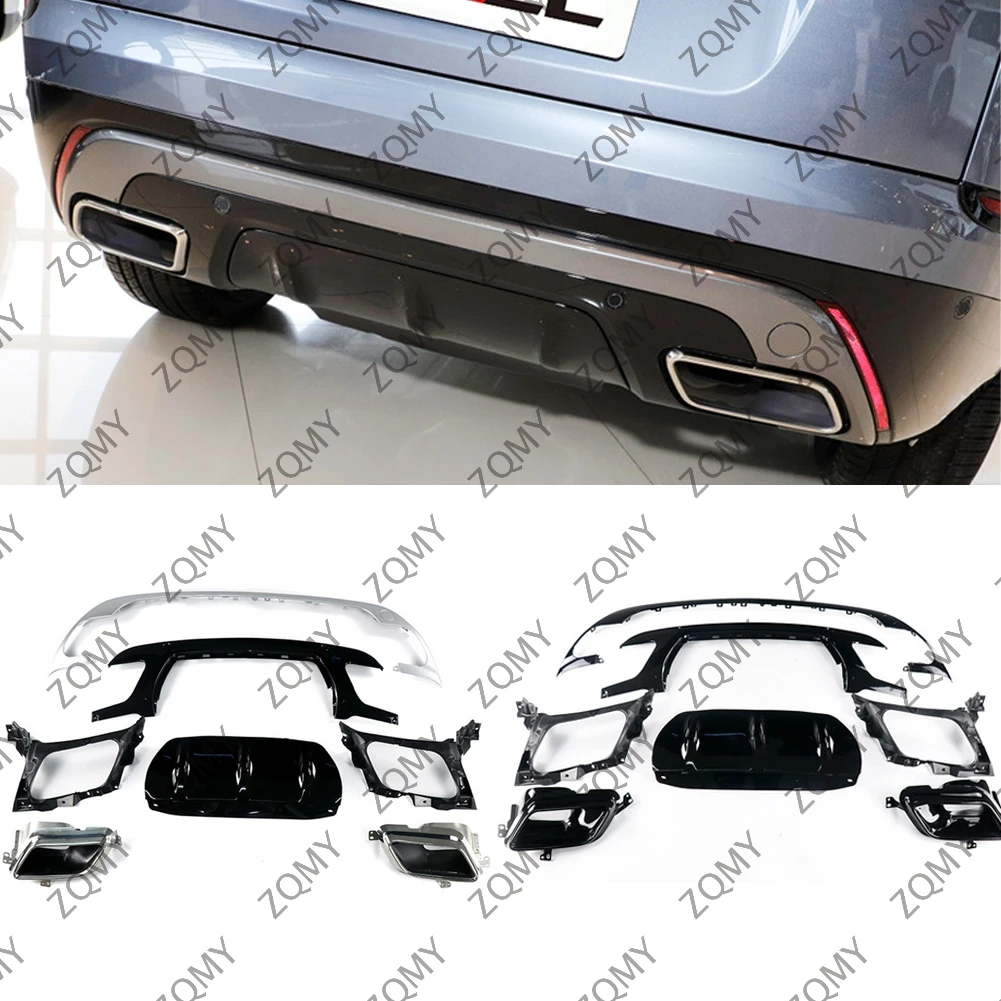 7Pcs-Car-Rear-Bumper-Kit-Trim-Decor-Accessries-For-Land-Rover-Range ...