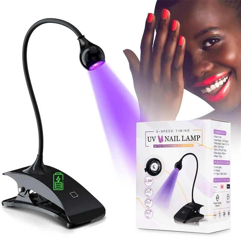 Mini-Nail-LED-Lamp-with-Electric-Power-Storage-Ultraviolet-Flexible ...