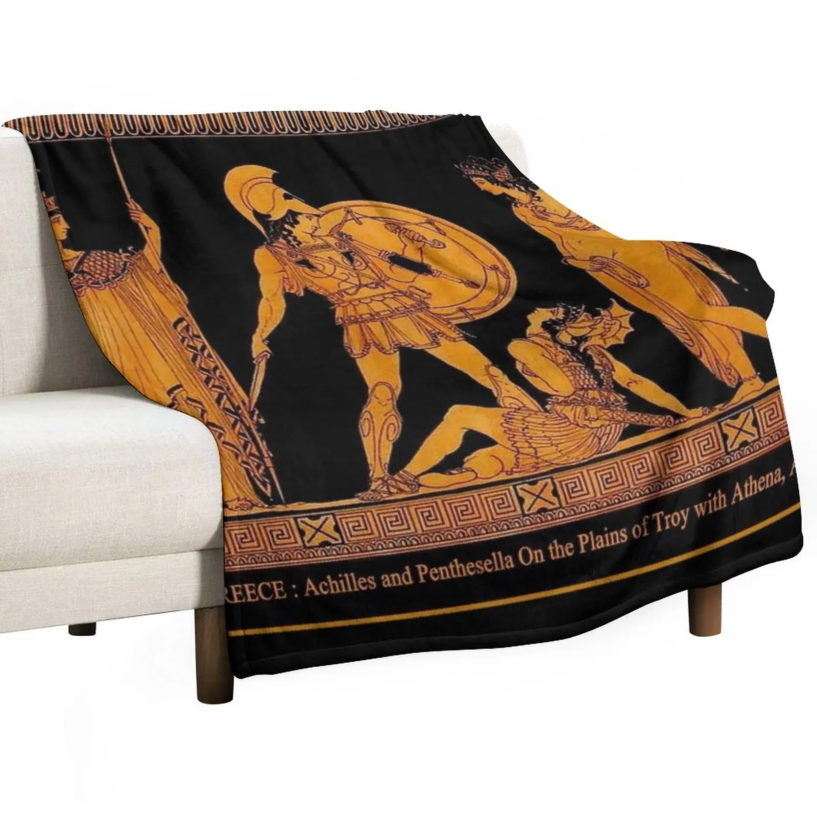 Manta-con-estampado-de-Dios-antiguo-y-diosa-manta-de-sof-para-cama ...