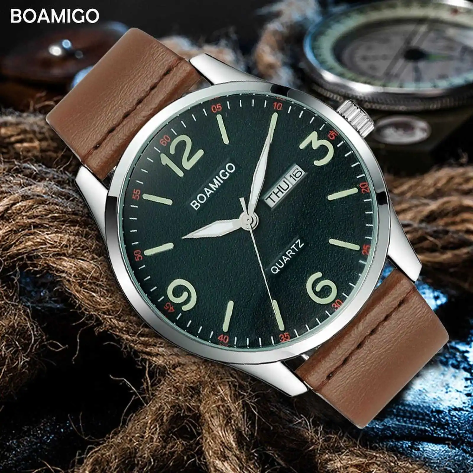 2023 boamigo top luxury brand men military fashion sport business ...