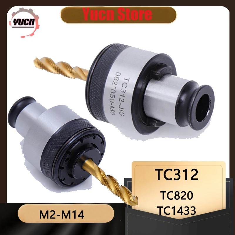 TC312-TC820-TC143Tapping-Collet-Chuck-M4-M6-M8-M10-M12-M14-M16-M18-M20 ...