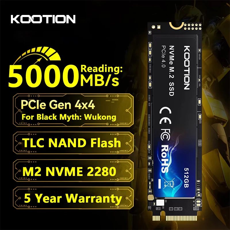 KOOTION-SSD-Nvme-M2-512GB-Gen4-4-SSD-NMVE-M2-unidad-de-estado-s-lido ...