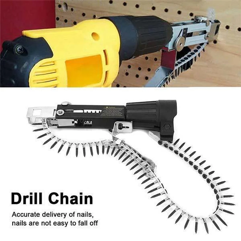 Electric-Rivet-Gun-Screw-Adapter-Insert-Automatic-Chain-Nail-Gun-Set ...