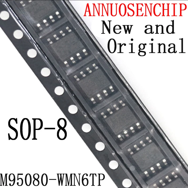 10PCS-New-And-Original-SOP-8-95080WP-SOP-95080-EEPROM-8KBIT-10MHZ-SOP8 ...