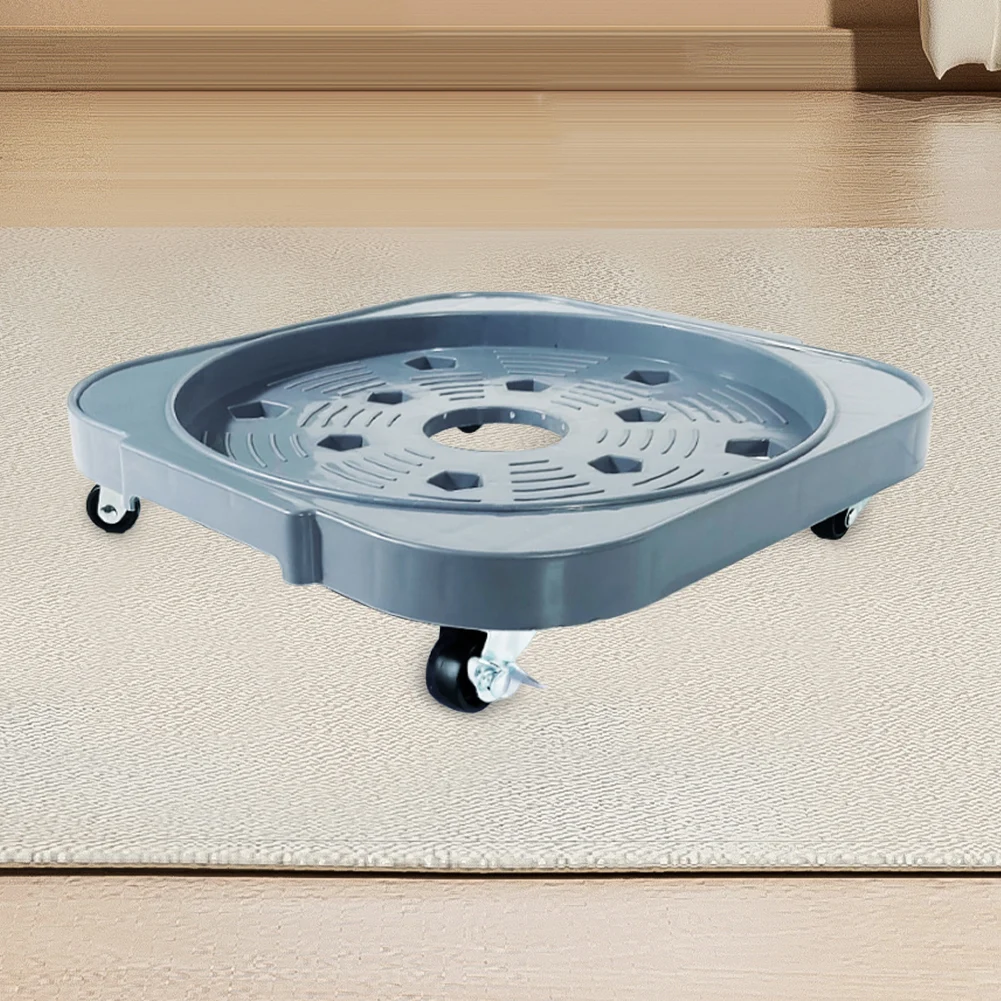 Plastic Universal Flower Pot Wheels Movable with Rollers Heavy Duty ...