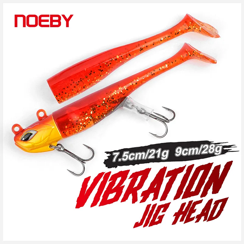 Noeby-Vibration-Jig-Head-T-Tail-Soft-Shad-Lure-Jighead-Hook-Seabass ...