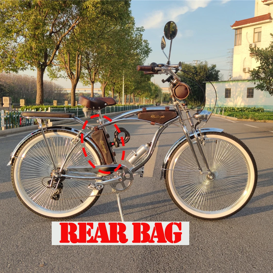 Cruiser bicycle accessories store
