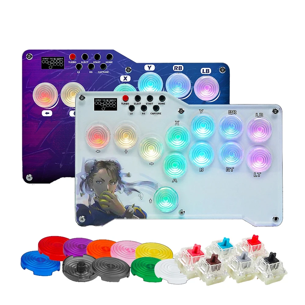 TicKnot-Hitbox-Arcade-Joystick-Fight-Stick-For-PS4-PS3-With-Turbo ...